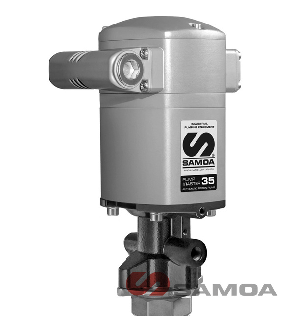 SAMOA Pumpmaster 35，60:1气动润滑脂泵 - SAMOA润滑脂注油泵设备制造商